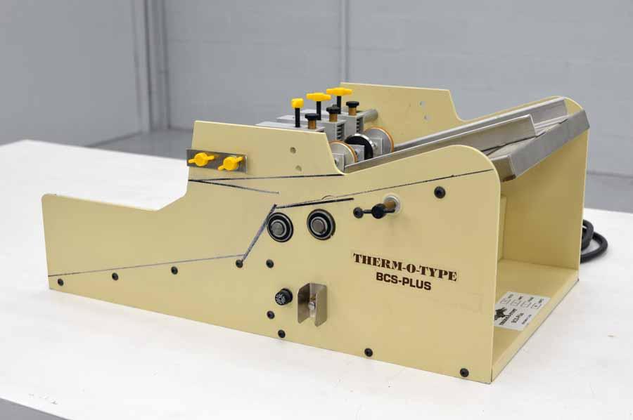Lot #101: Therm-O-Type BCS-Plus Table Top Business Card Slitter - WireBids